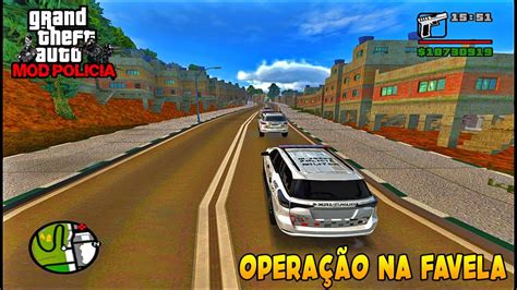 GTA SA MOD POLICIA FORÇA TATICA SUBIU A FAVELA PRA RECUPERAR BMW