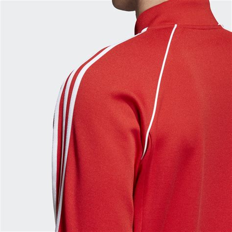 Adidas Originals Sst Track Jacket Collegiate Red