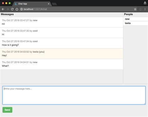 Github Schfkt Chat A Simple Node Js Based Chat App