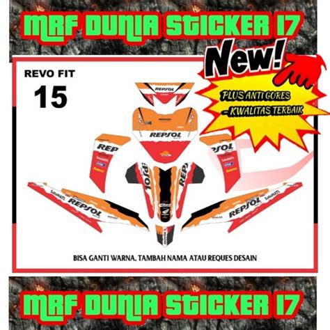 Jual Sticker Decal Honda Revo Fit Full Body Dekal Honda Evo Fit Stiker Decal Honda Revo Fit
