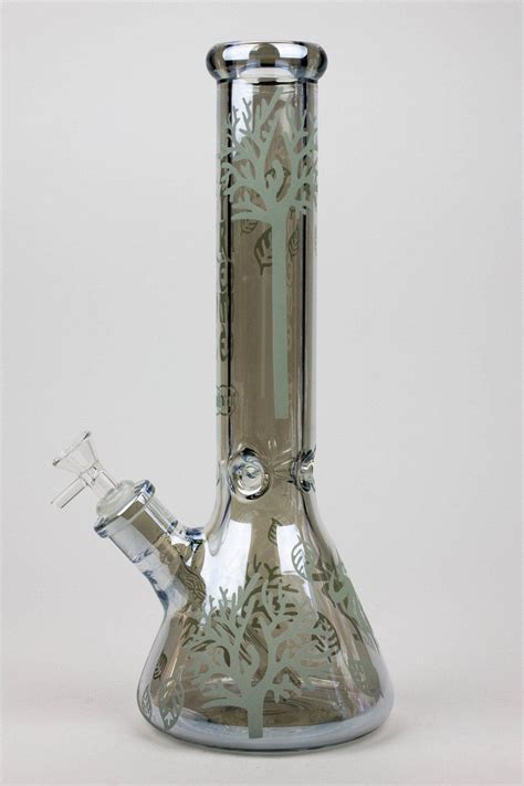 Xtreme Glass Tree Of Life Electroplated Glass Beaker Water Pipes Mhgp