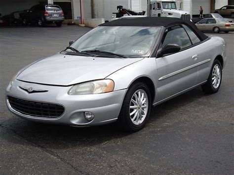 Purchase Used 2002 Chrysler Sebring LXi Convertible 2 Door 2 7L In