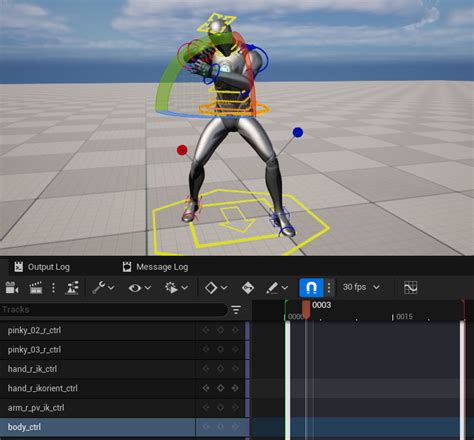[ue5] Control Rig Level Sequence로 애니메이션 수정하기
