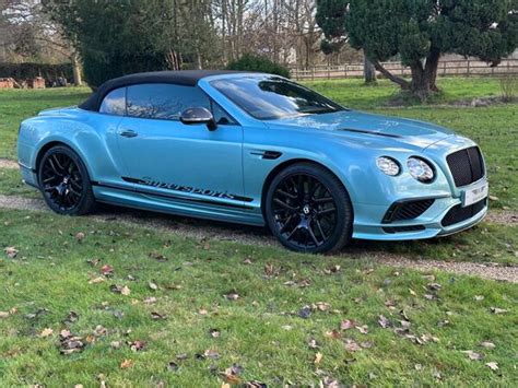 Used Bentley Continental Convertible 2018 Cars For Sale Autotrader Uk