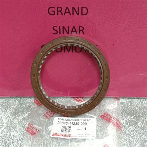 Jual SEAL CRANKSHAFT SIL KRUK AS BELAKANG DAIHATSU TARUNA FEROZA S91