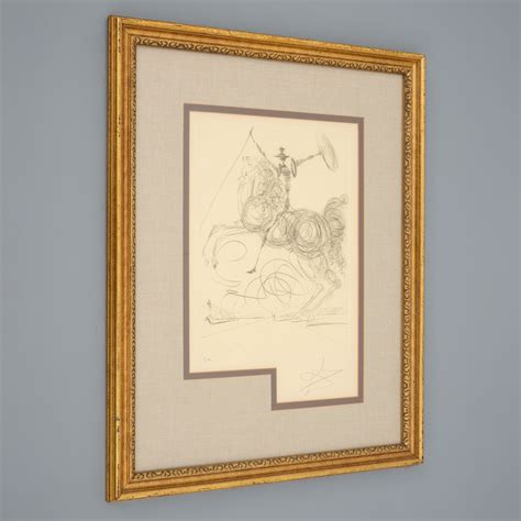 Salvador Dalí Don Quixote 1964 1975 Mutualart