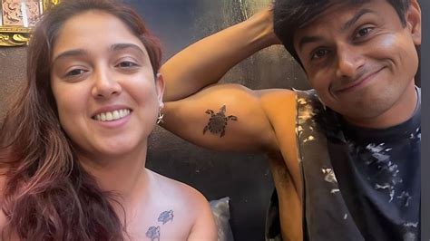 Ira Khan And Nupur Shikhares Romantic Bali Honeymoon Matching Tattoos