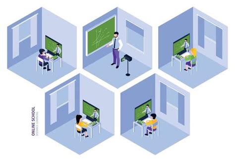 Isometric Classroom Vector Art Icons And Graphics For Free Download