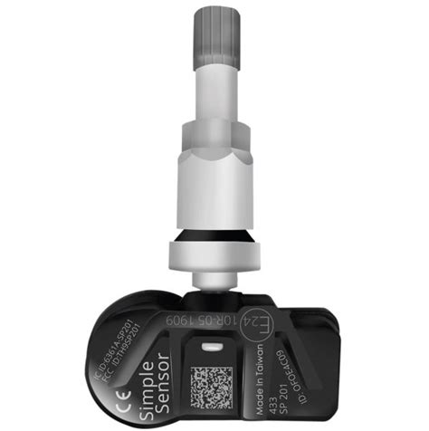 Sp201m Stříbrný Univerzální Programovatelný Tpms Senzor 433mhz Orange