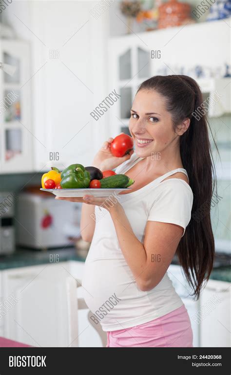 Pregnant Woman Healthy Image And Photo Free Trial Bigstock