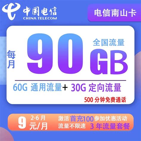 【联通团圆卡】9元包2g通用10g定向100分钟