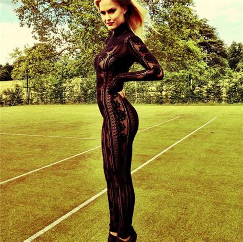 Bar Refaeli In A Lace Bodysuit The Nip Slip