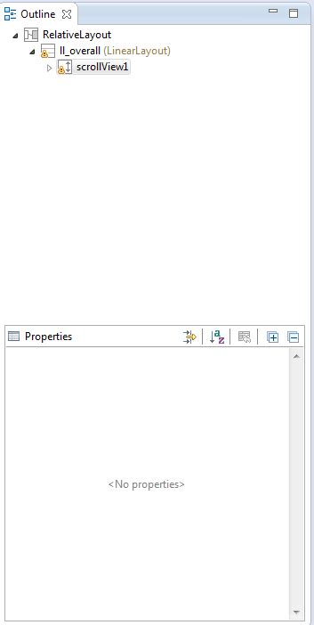 Android Adt Layout Editor Not Showing Properties Stack Overflow