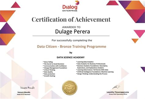 Dulage Perera On Linkedin Datascienceacademy Datascience