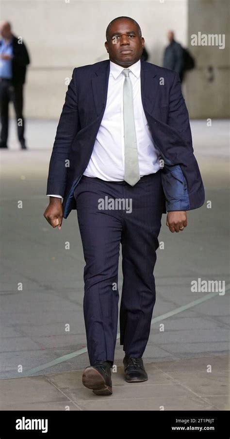 Shadow Foreign Secretary David Lammy Arrives At Bbc Broadcasting House