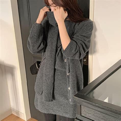 모어렌 니트투피스 오늘출발 Made Tst0082 멀딘 니트 스커트 가디건 머플러 포피스 셋업니트투피스니트스커트니트치마머플러세트가디건세트가디건셋업어나더트위