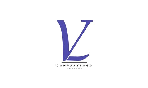 Alphabet Letters Initials Monogram Logo Vl Vl Initial Vl Letter