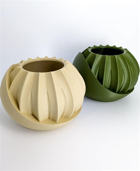 Plant Pot With Hidden Box Planter Model Hiddenlotus Hidden Push