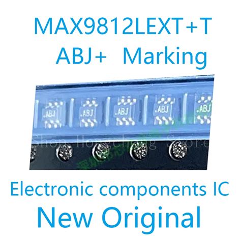 Novo Original Max9812lext T Max9812lext Max9812 9812 Abj Marcação Ic