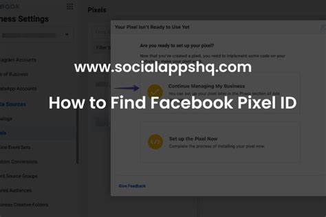How To Find Facebook Pixel ID SocialAppsHQ