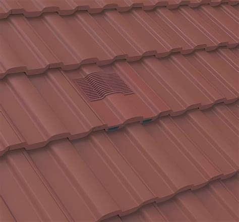 Manthorpe Tile Vent Castellated Square Top Brown For Ludlow Major