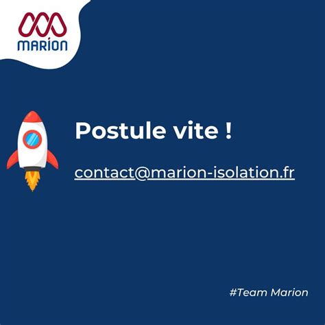 Marion Isolation Léquipe Et Lentreprise Marion Isolation