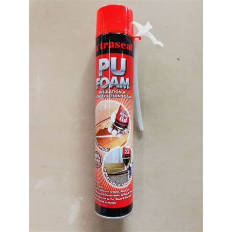 Pro โปรแน่น สเปรย์โฟม สเปรย์พียู Pu Foam Xtraseal 750ml อุดรอย