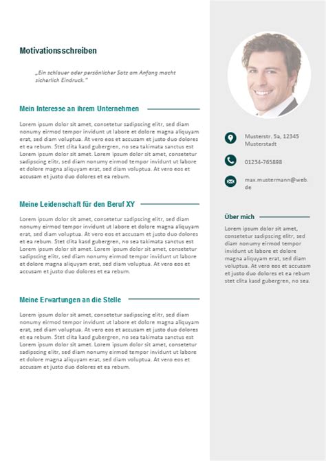 Motivationsschreiben Muster Für Deine Bewerbung Jobguru
