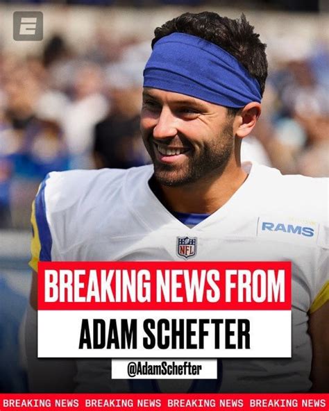 La Rams Claim Baker Mayfield On Waivers Could Play As Soon As Thursday