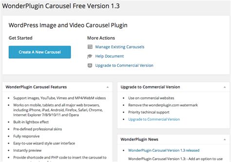 wordpress carousel plugin quick start guide wordpress plugin