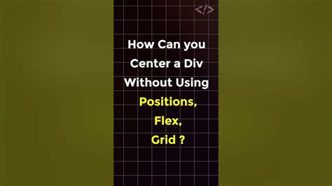 Javascript Magic Center A Div Without Flex Grid Or Positions Codewithkg Coding Javascript