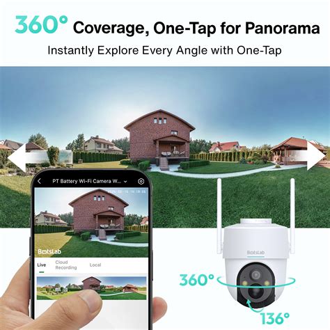 Botslab Pt Battery Wi Fi Camera W313 Botslab