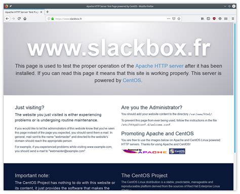 Hébergement Sécurisé Avec Apache Et Ssl Sous Centos 7 Le Blog Technique De Microlinux