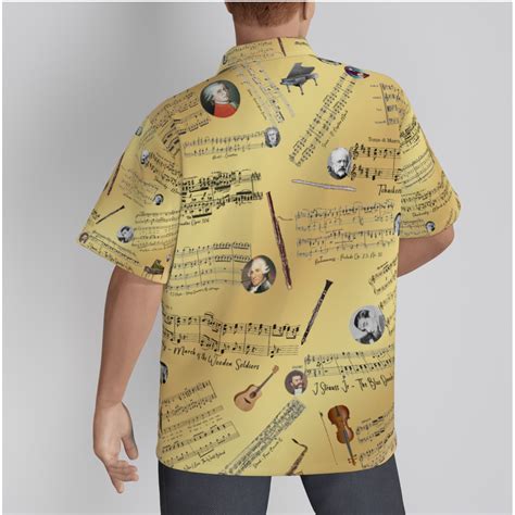 Compose Yourself” Original Art Mens Hawaiian Shirt Artation Creations