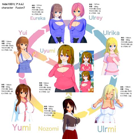 Rule 34 3d Deqv7 Female Fusion Hexafusion Human Koikatsu Light