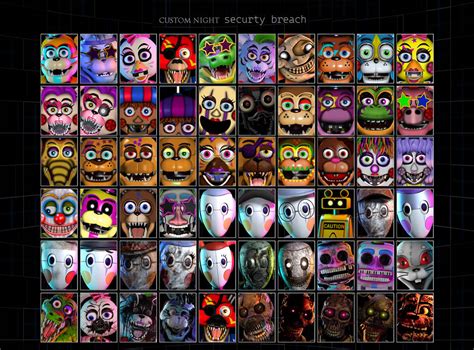 Fnaf Ucn Concept Animatronics 13 By Ajosterio On Deviantart