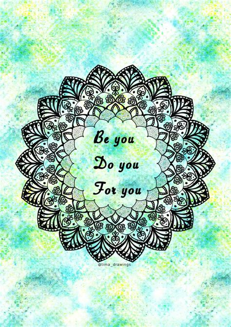 Mandala Quote Mandala Quotes Mandala Design Art Mandala Drawing