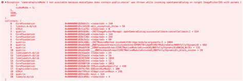ImagePickerIOS VideoMode Fails Issue Facebook React Native GitHub