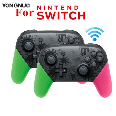 For NS Switch Pro Splatoon Xenoblade Bluetooth Wireless Gamepad Remote Controller Joypad For