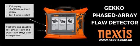 One Stop Ndt M2m Gekko Is The First Phased Array
