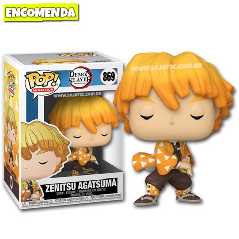 Funko Pop Demon Slayer Zenitsu Agatsuma Loja TSC