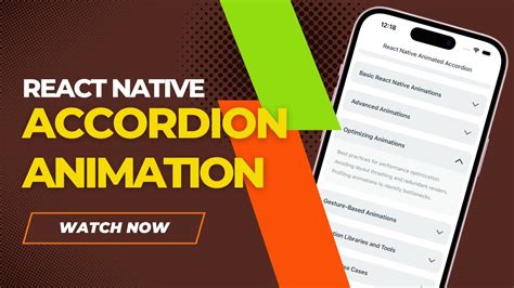 Create Stunning Accordion Animation In React Native Code React Youtube