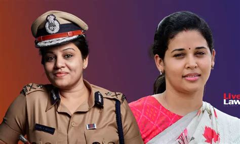 Supreme Court Asks D Roopa Ips To Delete Social Media Posts Against