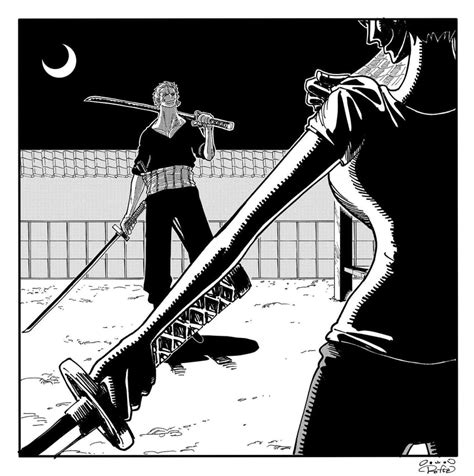 Roronoa Zoro And Kuina One Piece Drawn By Rofta Danbooru