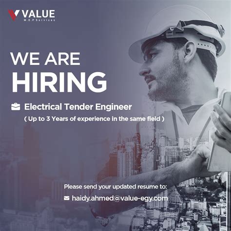 Haidy Ahmed On Linkedin Value Mep Is Hiring Electrical Tender