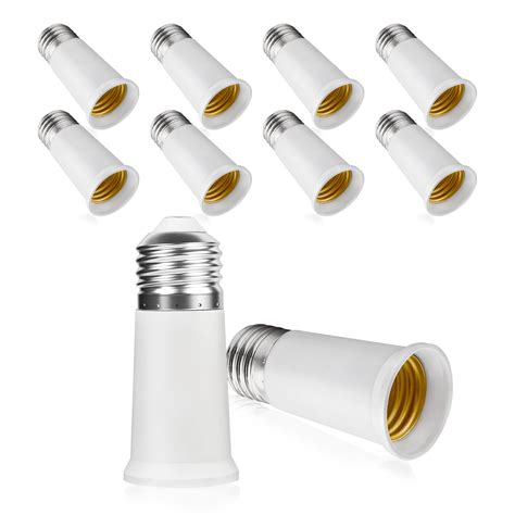 E26 Socket Extender E26 To E26 Standard Medium Base 2 6 Inch Extension Socket Adapter Light