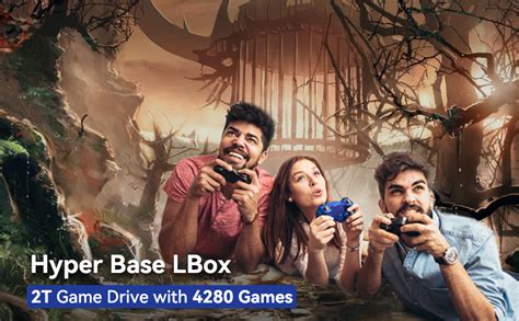 Amazon Com Retro Game Console HDD 2T Built In 4280 Retro Games 18 Large Scale Emulator Console