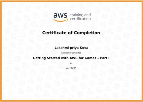 kota lakshmi priya on linkedin hello everyone i got another certificate from aws for