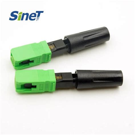 FTTH Sc APC Upc Singlemode Fast Connector Sc Fiber Optic Fast Quick Connector Fiber Optic Fast