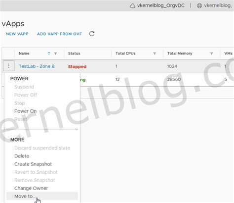How To Migrate VApps In VCloud Director With Ease Step By Step VKernel B V